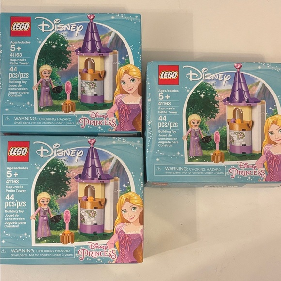 Lego | Toys | Lot Of 3 New Lego Set 4163 Disney Princess Rapunzels ...